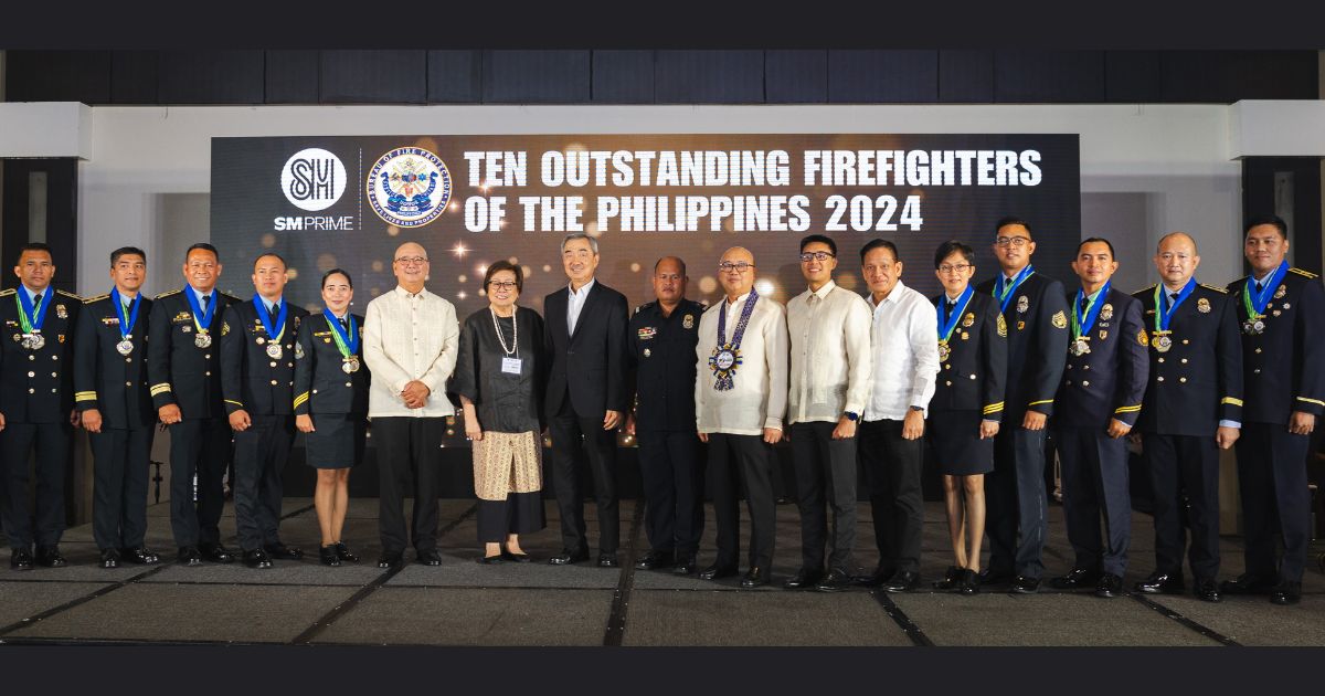 SM Prime and BFP unite to honor the Ten Outstanding Firefighters of the ...