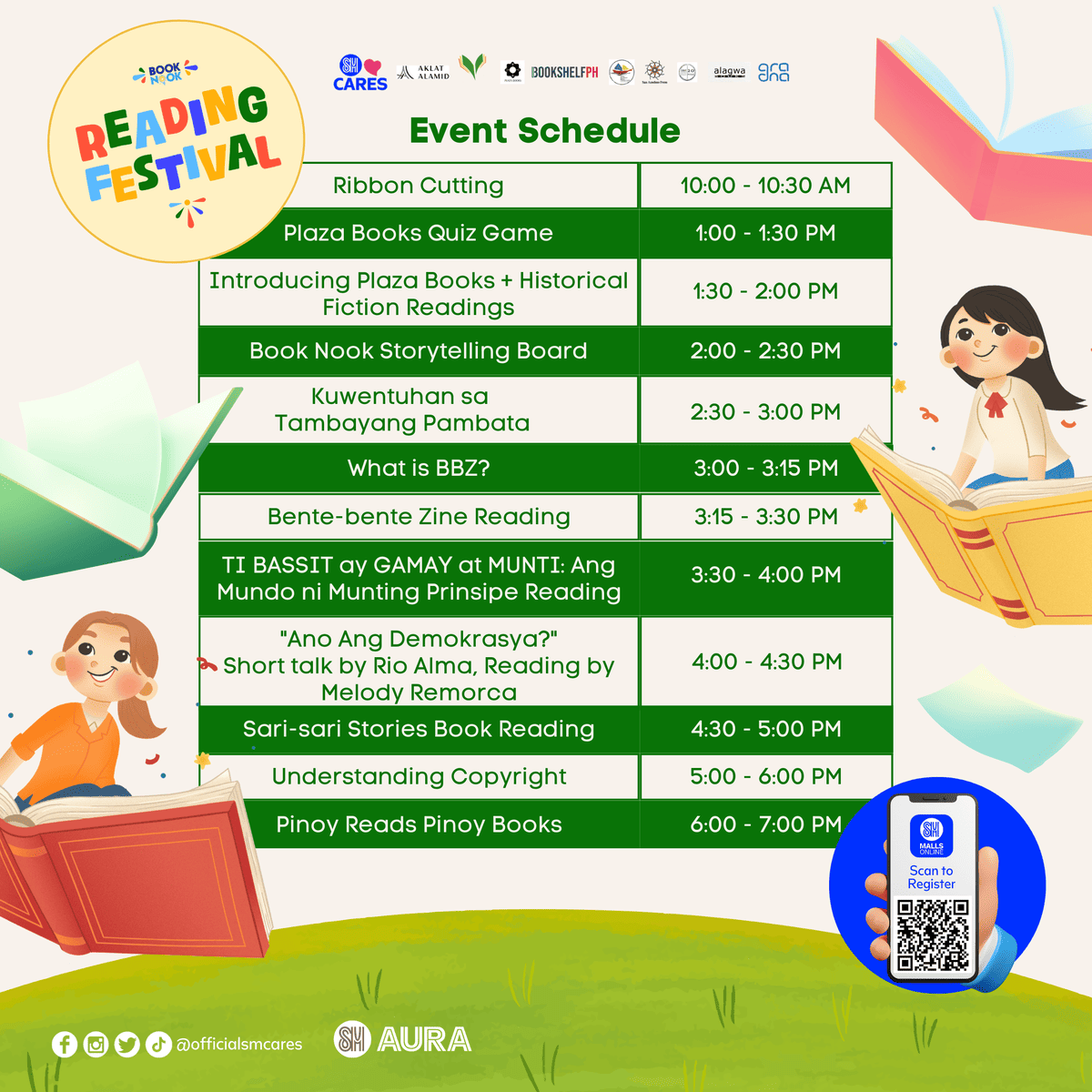 PSA: The SM Book Nook Reading Festival Is Happening This Friday—Here’s ...