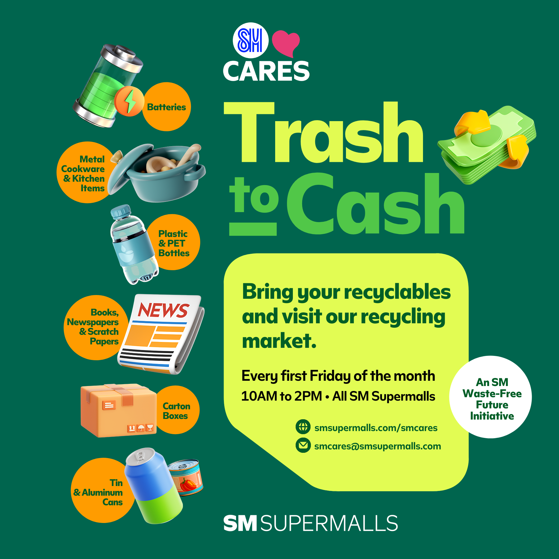 SM Trash to Cash: Empowering Communities for a Waste-Free Future | SM Supermalls