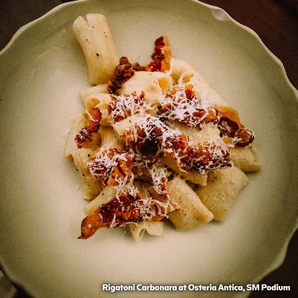 Italian Artistry from Aperitivo to Dining: Discover Osteria Antica, the First in the Philippines ...