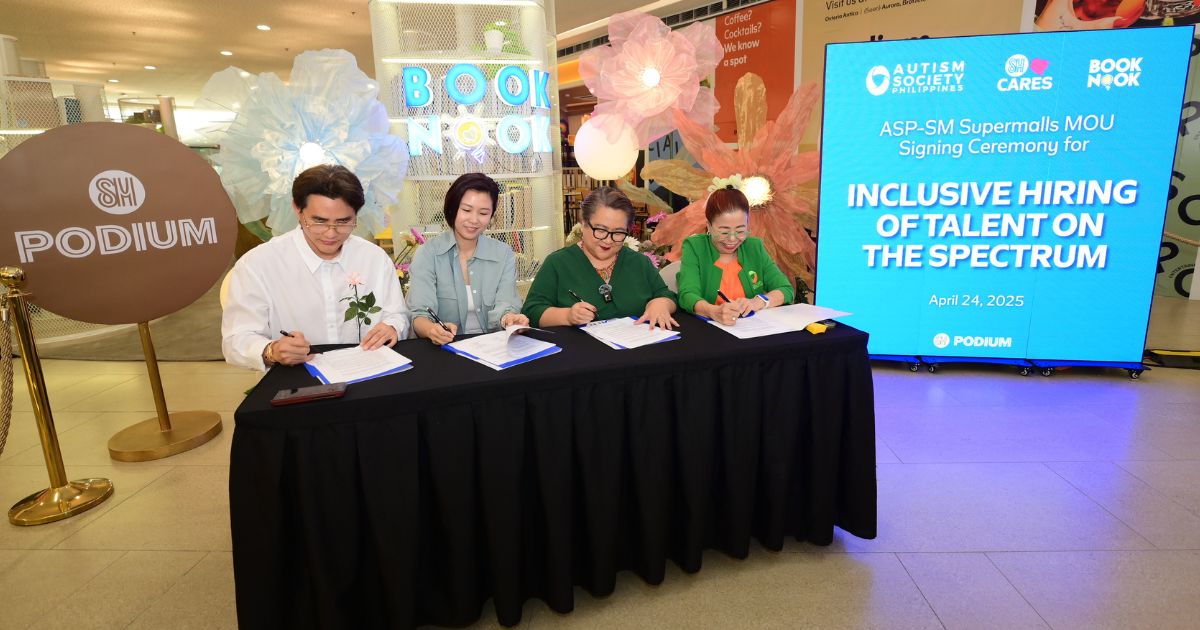 SM Supermalls and ASP ink partnership for autism-inclusive employment ...